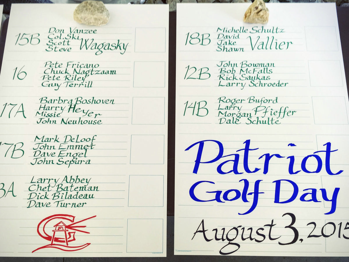 Event Score Sheet – Simple Score Sheets